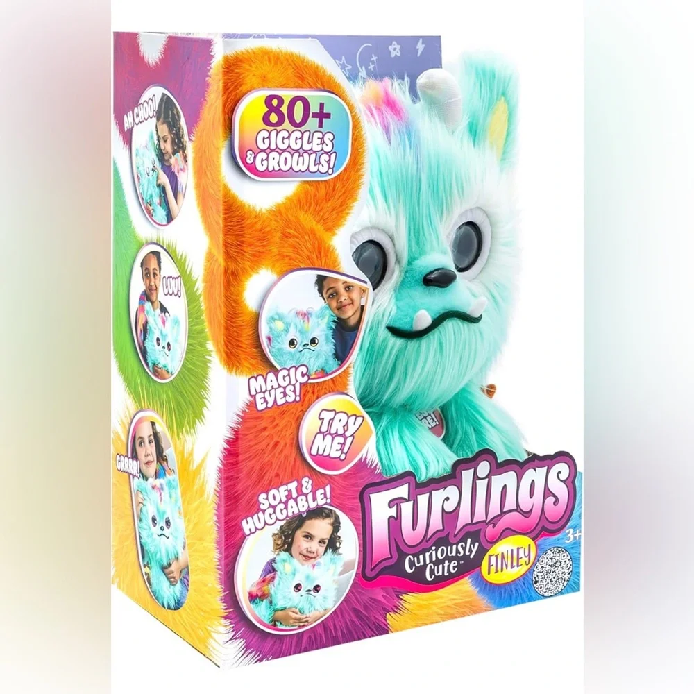 Furlings | Toys | Furlings 3 Interactive Plush Toy W 8 Sounds ...